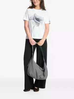 SAMSOE SAMSOE Flower-print T-shirt - White