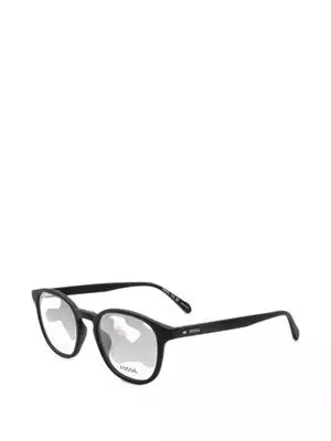 Fossil Round-frame Glasses - Black