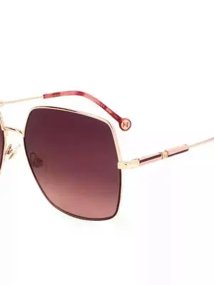 Carolina Herrera Square-frame Sunglasses
