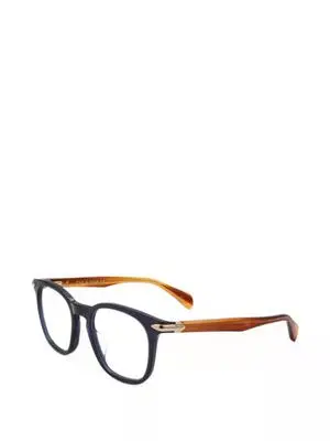 Rag & Bone Round Frame Eyeglasses - Blue