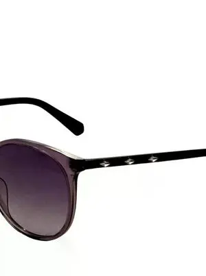 SWAROVSKI Embellished Round Frame Sunglasses