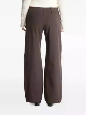 SAMSOE SAMSOE Belt-loop Wide-leg Trousers