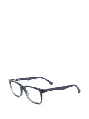 Carrera Eyewear Rectangle Frame Eyeglasses - Blue