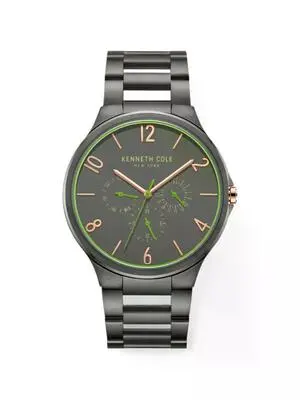 KENNETH COLE Logo-detail 44mm Watch