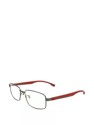 BOSS Rectangle-frame Glasses - Grey