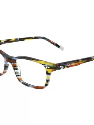 Calvin Klein Rectangle Frame Eyeglasses