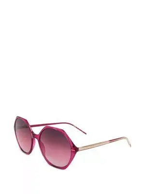 BOSS Geometric-frame Sunglasses - Pink