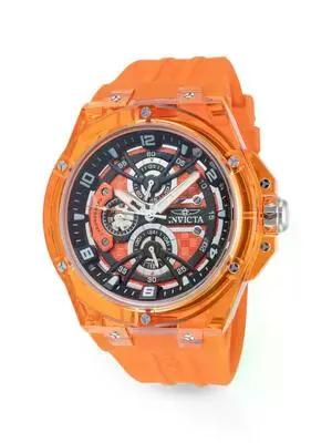 INVICTA Racing 46mm Watch - Orange