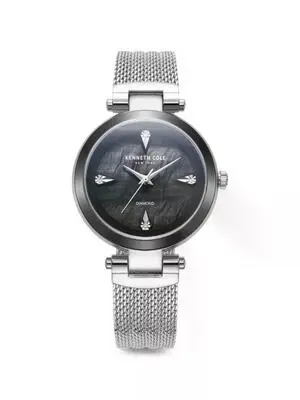 KENNETH COLE Diamond 34mm Watch - Black