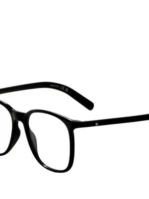 Montblanc Square-frame Glasses - Black