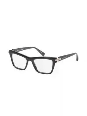 Longchamp Rectangle Frame Eyeglasses - Black
