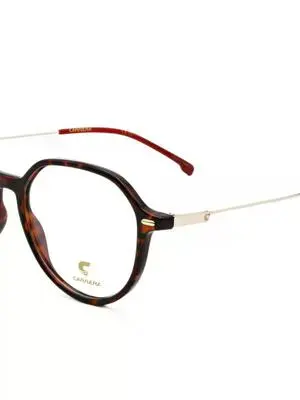 Carrera Eyewear Geometric-frame Glasses - Brown