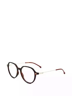 Carrera Eyewear Geometric-frame Glasses - Brown