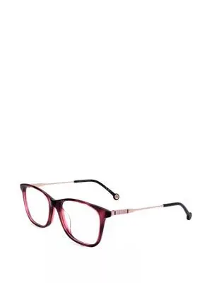 Carolina Herrera Rectangle Frame Eyeglasses - Pink