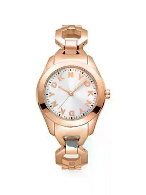 Dkny Round-case 33mm Watch - Silver