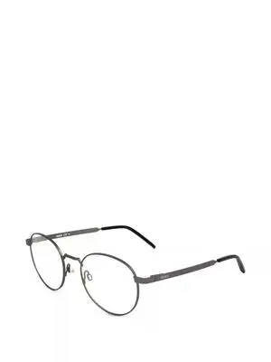 BOSS Round-frame Glasses - Grey
