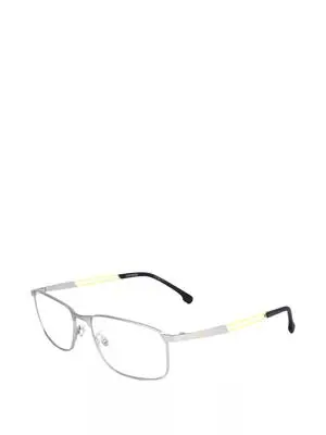 Carrera Eyewear Rectangle Frame Eyeglasses - Silver
