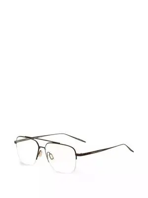 Porsche Design Pilot-frame Glasses - Brown