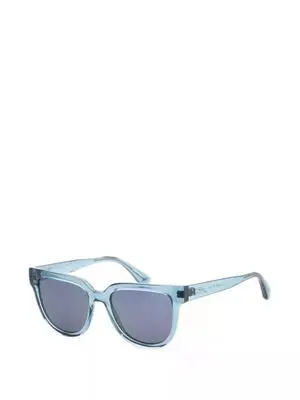 Longchamp Geometric-frame Sunglasses - Blue