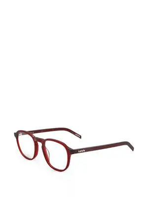 LEVI'S Round-frame Glasses Red