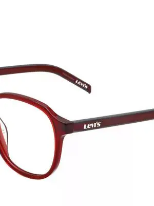 LEVI'S Round Frame Eyeglasses - Red