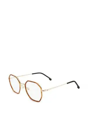 Carrera Eyewear Geometric-frame Eyeglasses - Brown