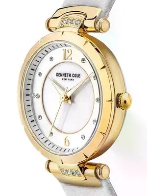 KENNETH COLE Crystal-embellished 34mm Watch