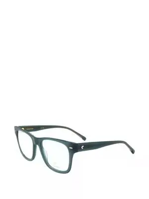 Carrera Eyewear Logo-plaque Square-frame Glasses - Green