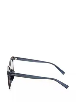 Calvin Klein Logo-print Square-frame Sunglasses