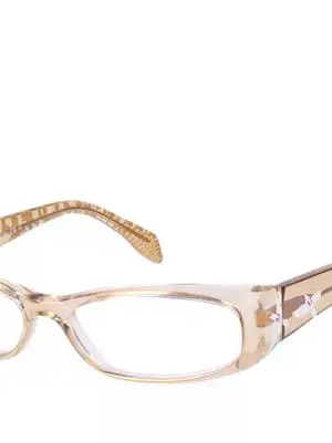 Alexander McQueen Bird-motif Rectangle-frame Glasses