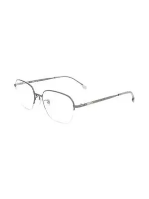 BOSS Geometric-frame Glasses - Grey