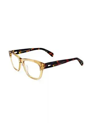 Rag & Bone Tortoiseshell-effect Square-frame Glasses - Neutrals