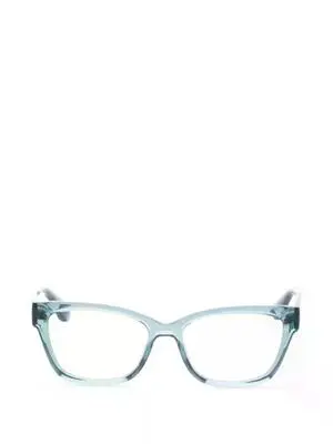 Longchamp Transparent Cat-eye Glasses - Blue