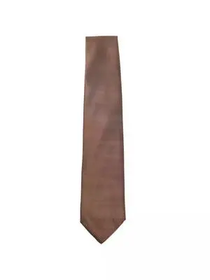 SAPIO Satin-finish Neck Tie - Brown