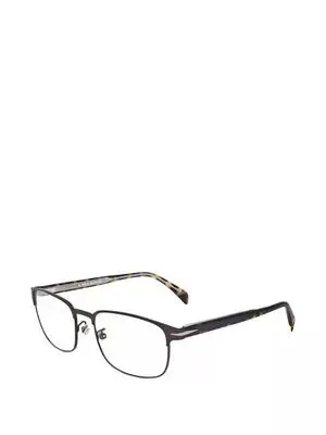 DB EYEWEAR BY DAVID BECKHAM Square Frame Glasses - Brown