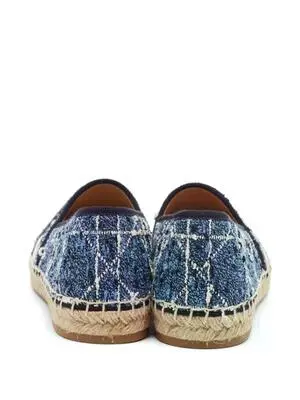 Dior Granville Espadrille Flats - Blue