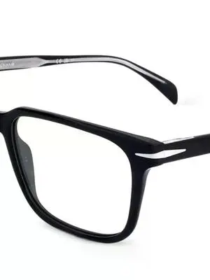 DB EYEWEAR BY DAVID BECKHAM Rectangle-frame Glasses - Black
