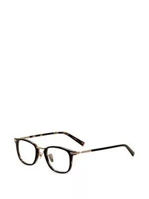 John Varvatos Tortoiseshell-effect Square-frame Glasses - Brown