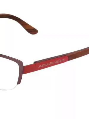 Alexander McQueen Rectangle Frame Eyeglasses
