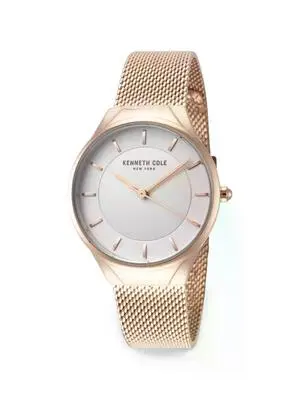 KENNETH COLE Mesh Strap 32mm Watch - Grey