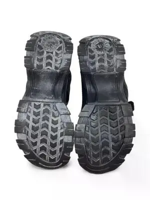 Stella McCartney X Adidas Hika Touch-strap Sandals - Black