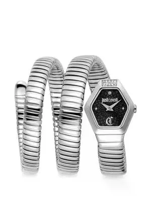 Just Cavalli Snake 22.5mm Watch - Black