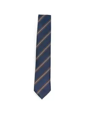 SAPIO Diagonal-stripe Tie - Blue