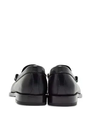 Celine Slip-on Leather Loafers With Penny Strap
