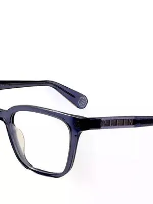 Philipp Plein Logo-plaque Square-frame Glasses