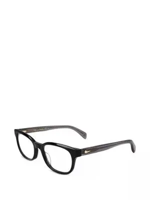 Rag & Bone Square Frame Eyeglasses - Black