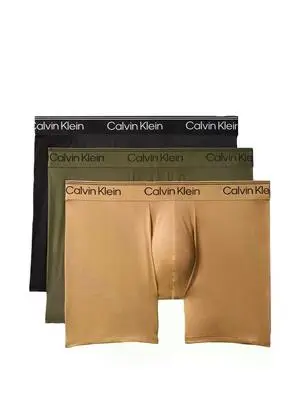 Calvin Klein Logo-waistband Boxer Briefs - Black