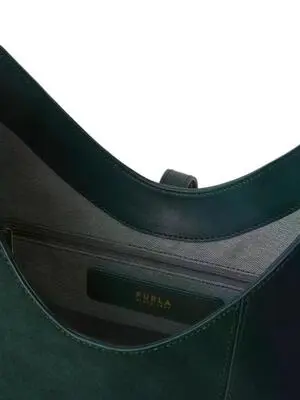 Furla Leather Shoulder Bag - Green