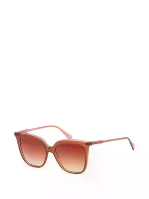 Longchamp Geometric-frame Sunglasses - Pink