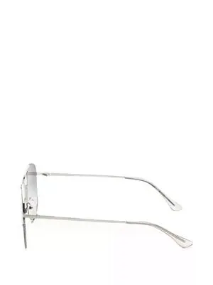 Calvin Klein Geometric-frame Sunglasses